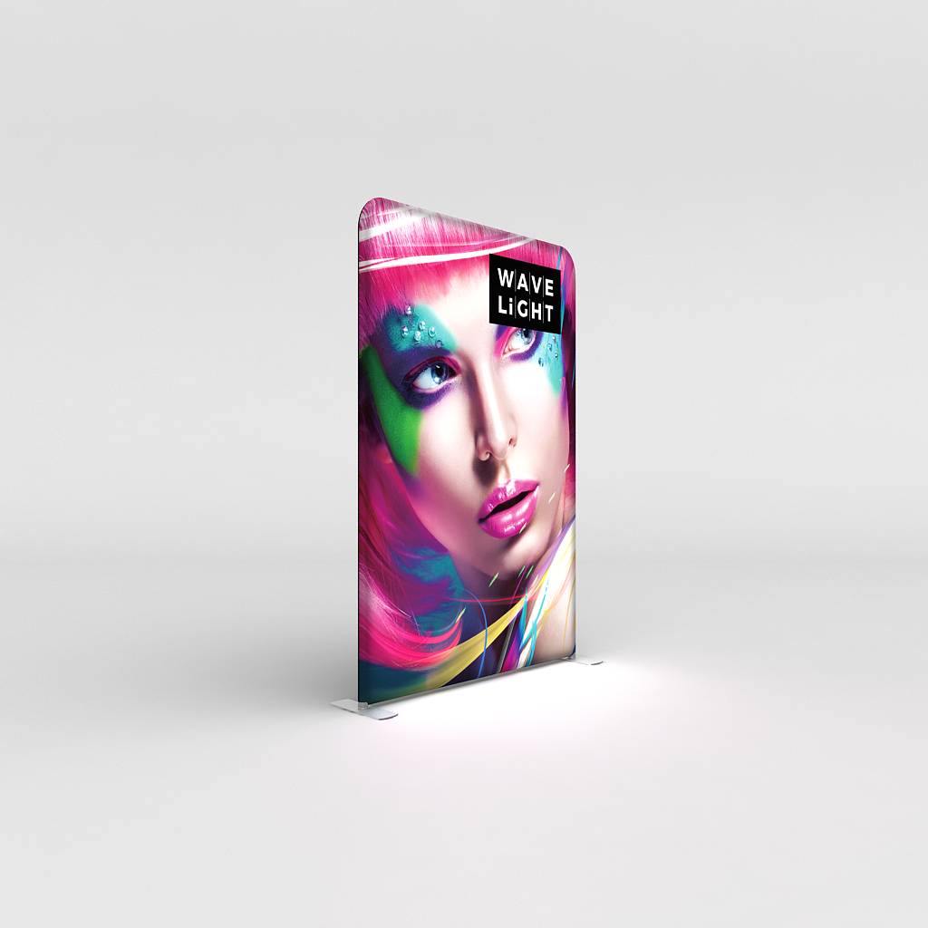 WaveLight® LED Backlit Display - 1.6m – BrandStand-AU
