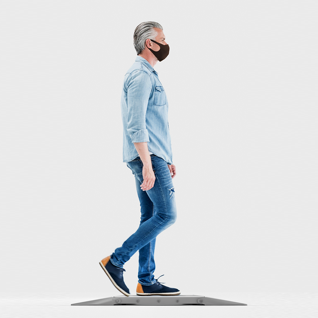 Hanz™ Trax Pro Shoe Sanitization Station – BrandStand-AU